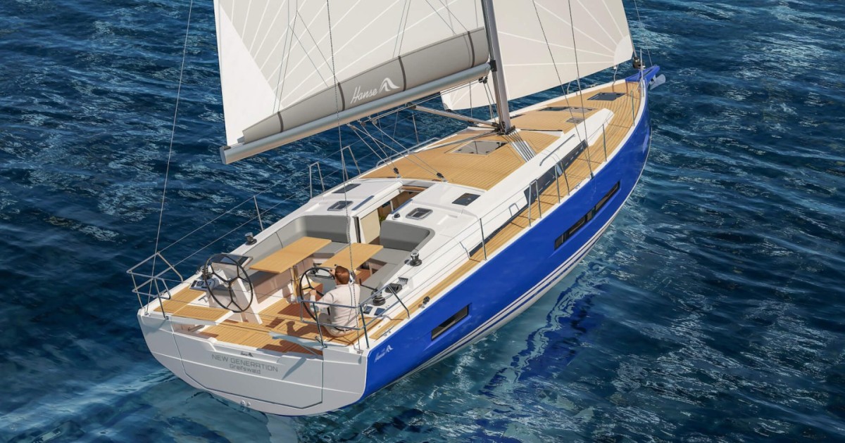 Pressmare | New Hanse 410, also with optional electric propulsion